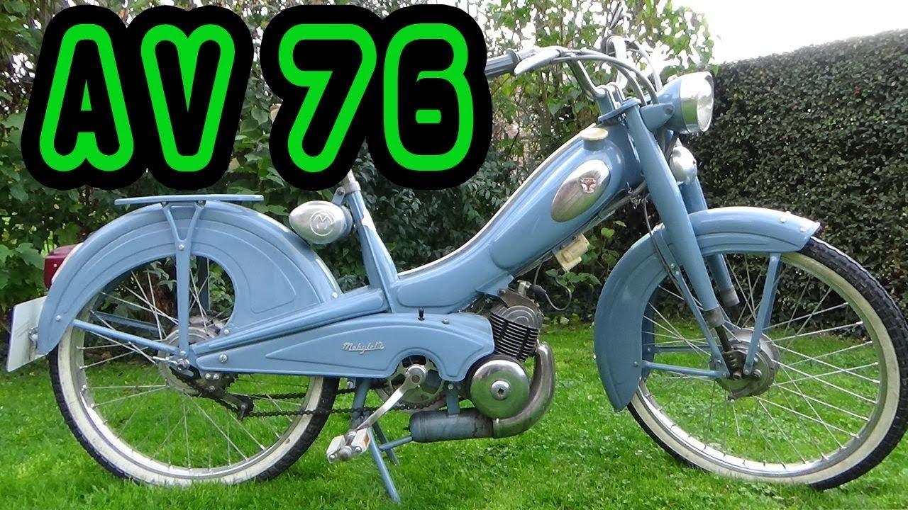 Motobecane AV76 renovation complete - YouTube