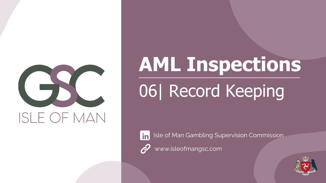 AML Inspections Webinar - Record Keeping | 06 - YouTube
