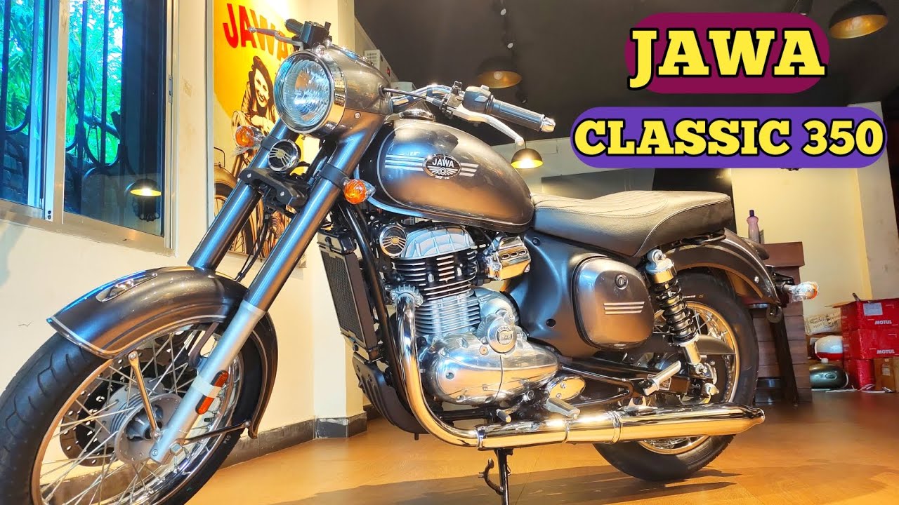 All New 2024 Jawa Classic 350 Grey Colour 🧐🧐|| Jawa Classic 350 ...