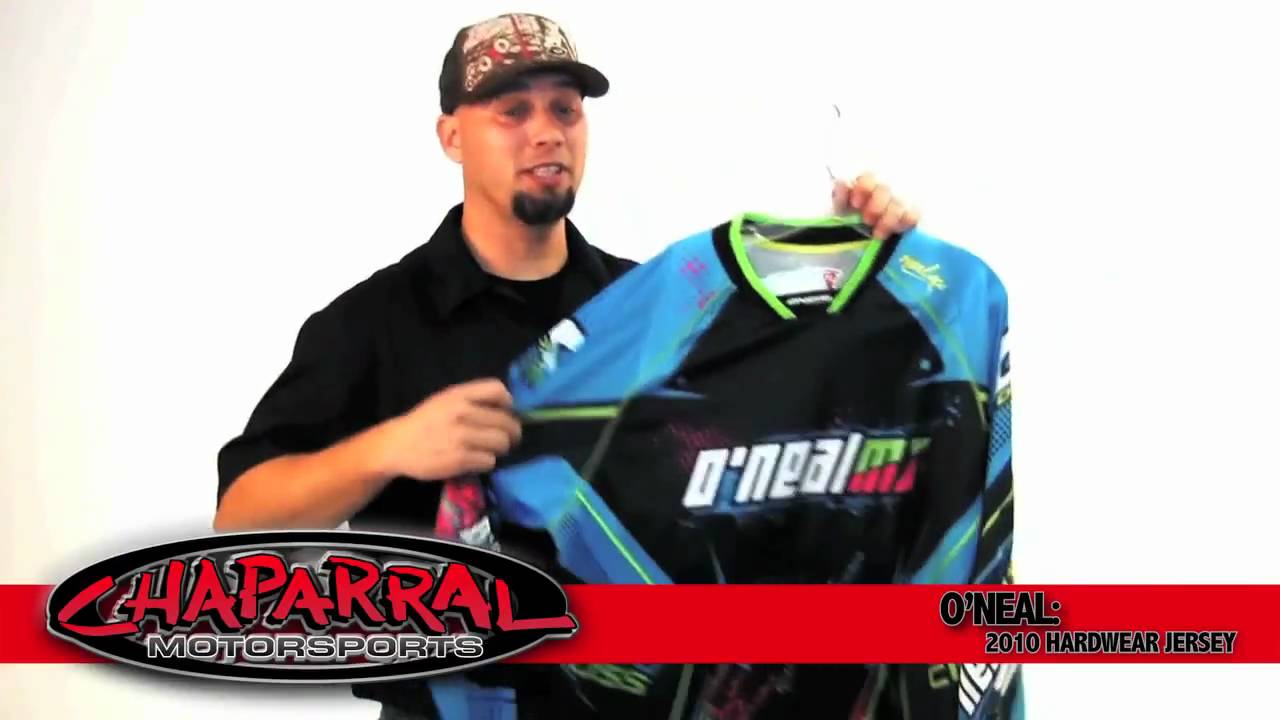 O'Neal Racing Hardwear Racewear Jersey at Chaparral Motorsports - YouTube
