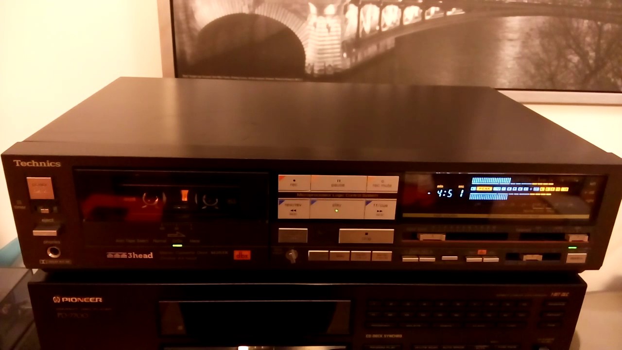 Technics RS-253X 3 Head deck - YouTube