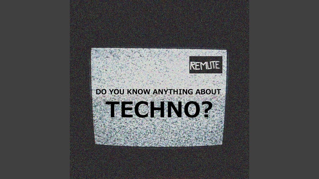 DO YOU KNOW ANYTHING ABOUT TECHNO? (The Guide) - YouTube