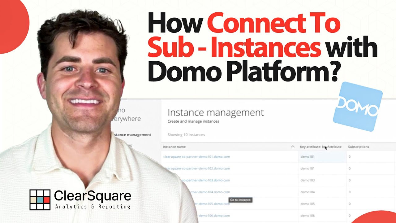 How Connect To Sub-Instances w/ Domo Platform Embed! (Tutorial) - YouTube
