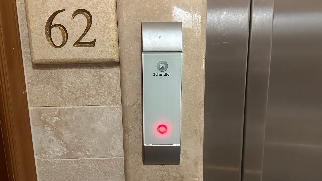 TOUCH! Schindler 3300 Lift at Hotel Barocco, Rome, IT - YouTube