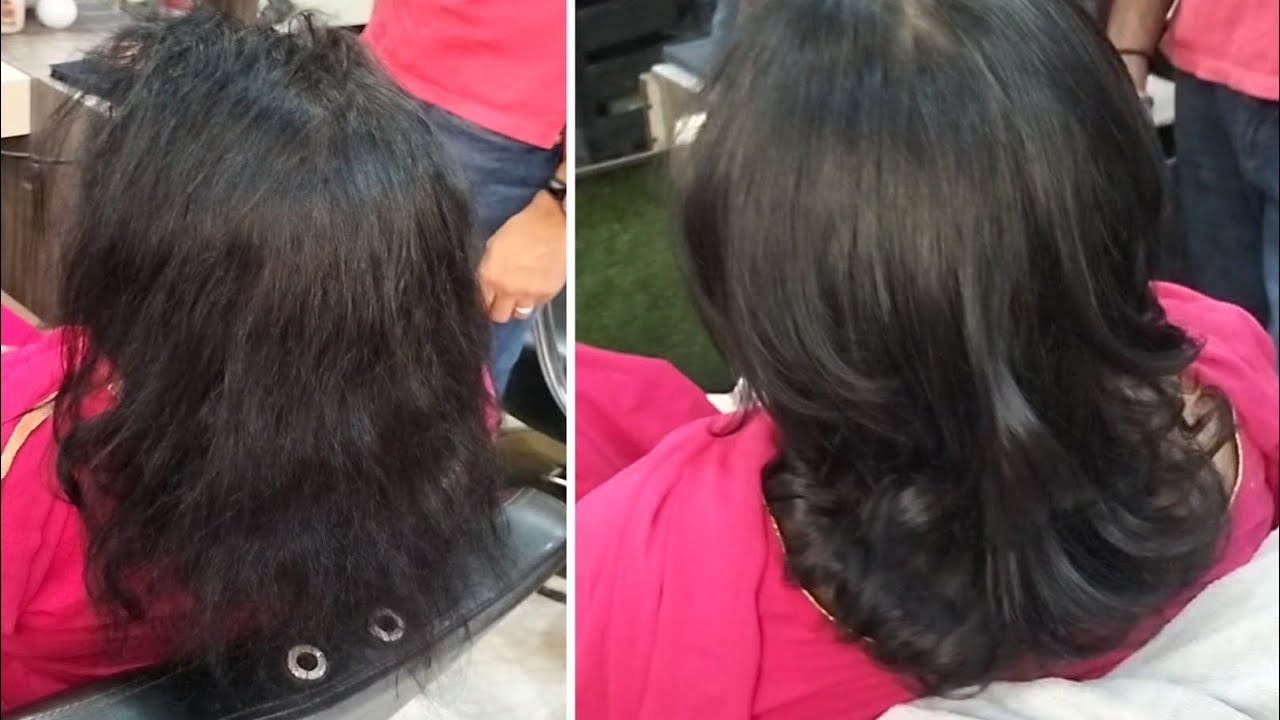 advance hair cutting transformation tutorial . - YouTube