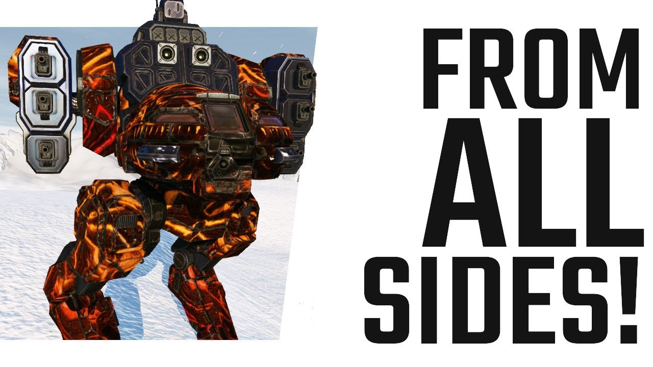 From All Sides! Jenner IIC "Fury" Build - Mechwarrior Online The Daily ...