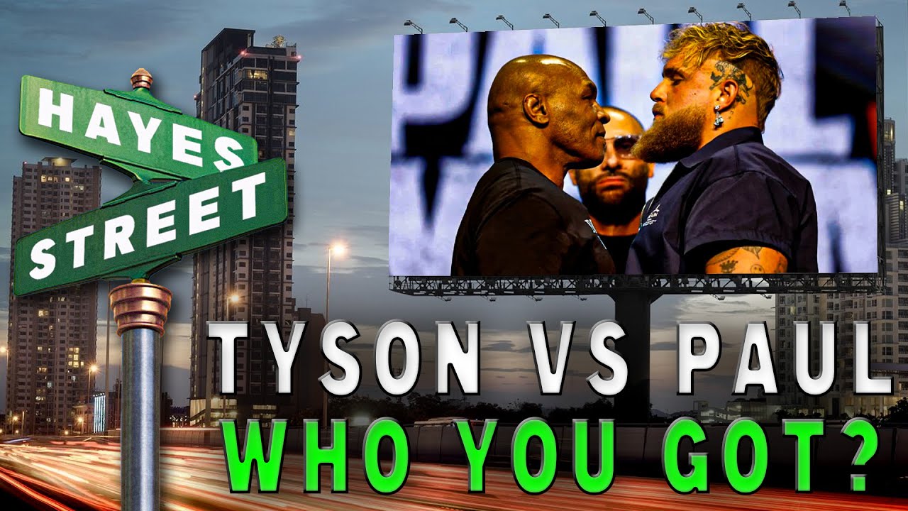 Mike Tyson vs. Jake Paul: The Legend vs The Rookie | #HayesStreet - YouTube