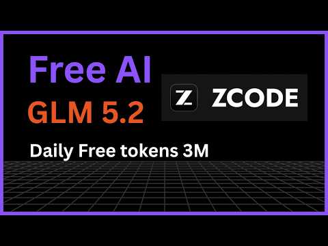 Zai ZCode - GLM 5.2 Free API | Daily Free AI Tokens Trial