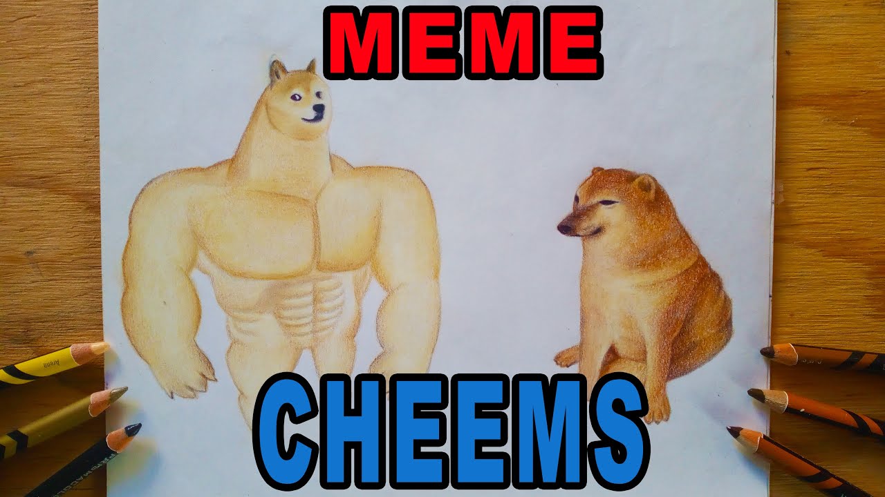 Dibujo de Cheems y Doge |MEME| - YouTube