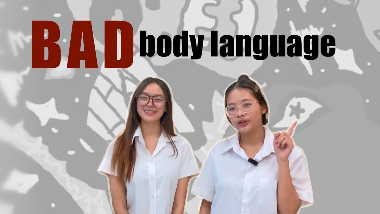 Bad body language presentation - YouTube