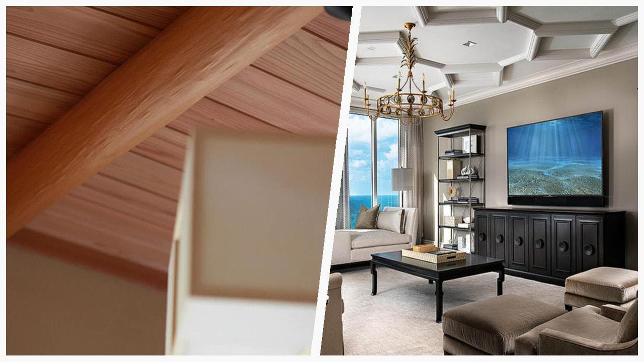 Elevate Your Family Room with Wood Ceiling Ideas | Designer CheatSheet