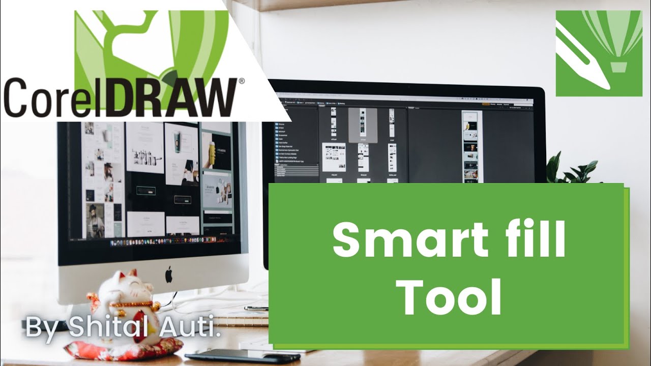 Smart Fill | Coreldraw | Basic | Advanced | Marathi | Shital Auti - YouTube