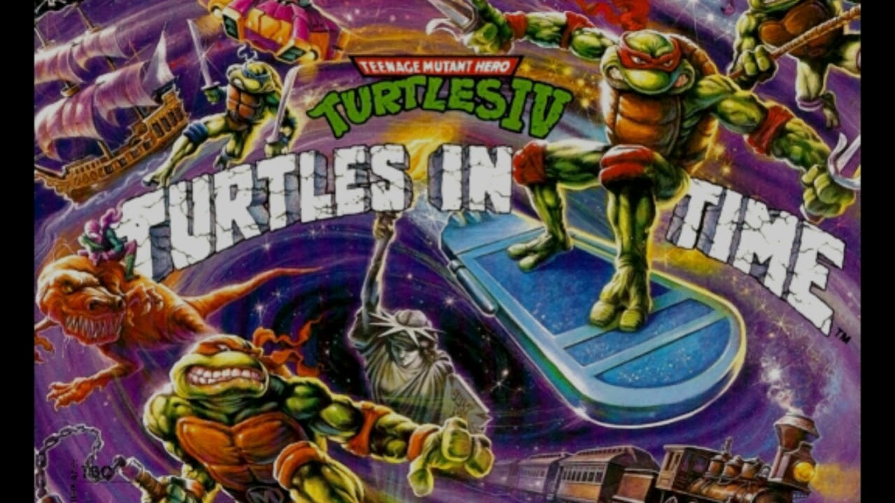 09 Teenage Mutant Ninja Turtles IV. Turtles in Time - Prehistoric ...