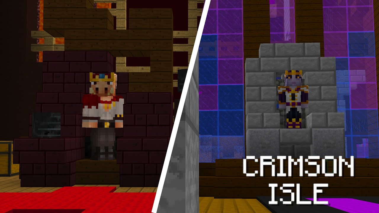 Every Quest/NPC In The NEW Crimson Isle Update - Hypixel Skyblock - YouTube