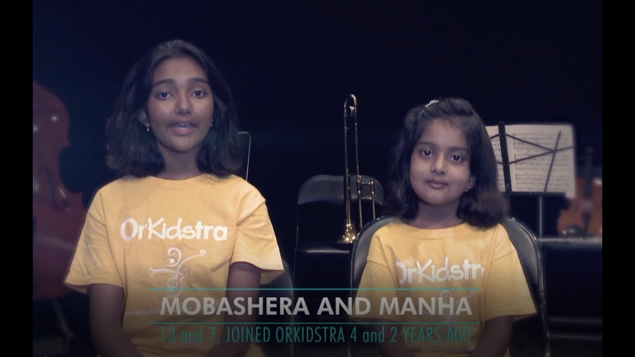 SUCCESS THROUGH MUSIC – FUN – MOBASHERA & MANHA | OrKidstra | 2017 ...