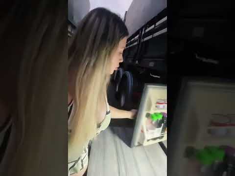 Caminhoneira Aline Füchter nossa que mulher linda🥰🥰