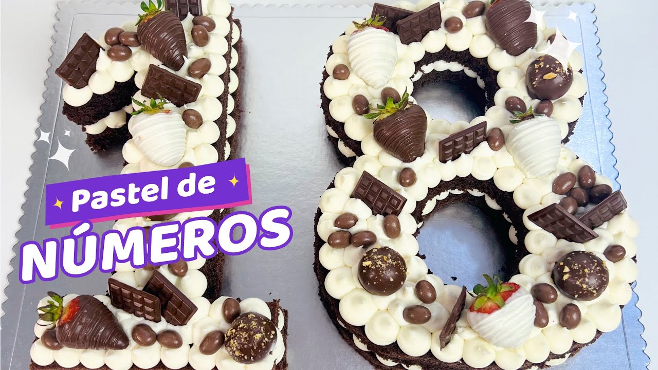 PASTEL DE NÚMEROS | Aroly Carrasco - YouTube
