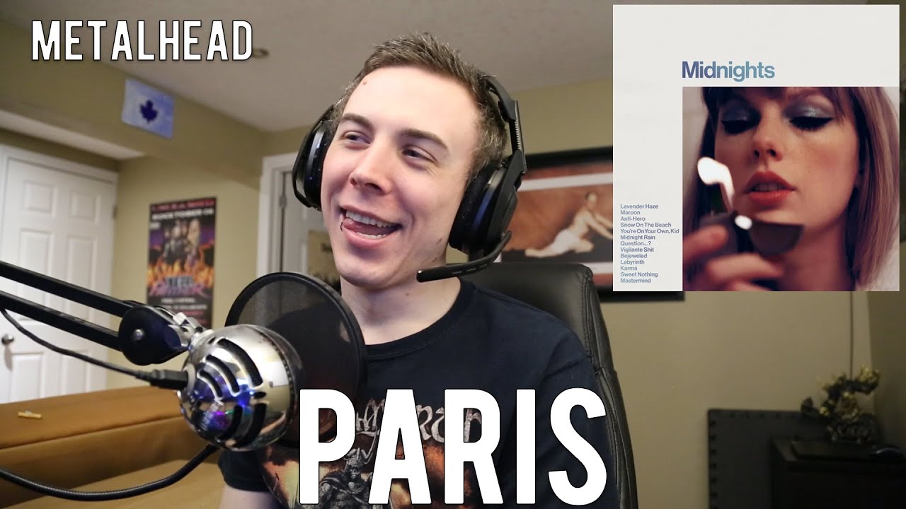 Metalhead listens to "Paris" by Taylor Swift - YouTube