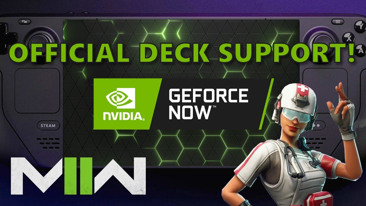 Steam Deck: NVIDIA's New **OFFICIAL** GeForce NOW (Beta) - YouTube