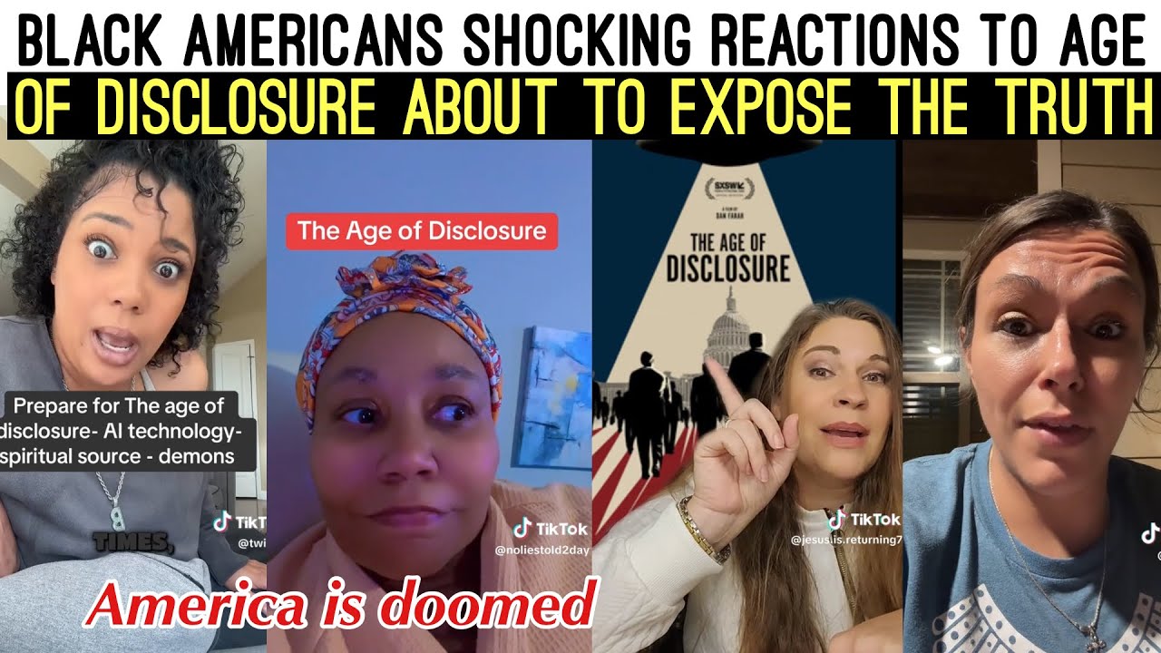 BLACK AMERICANS SHOCKING😳 REACTIONS TO AGE OF DISCLOSURE ABOUT TO ...