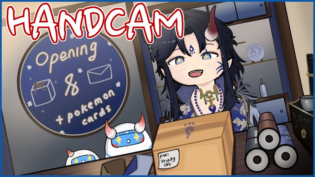 HAND CAM 】 Opening Birthday Gifts / Letters + Pokemon Cards!!! - YouTube