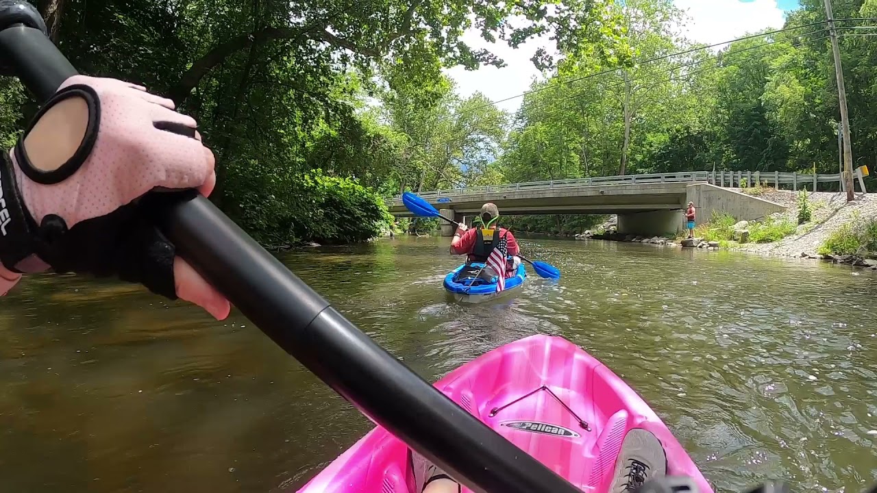 Kayaking Yellow Breeches - YouTube