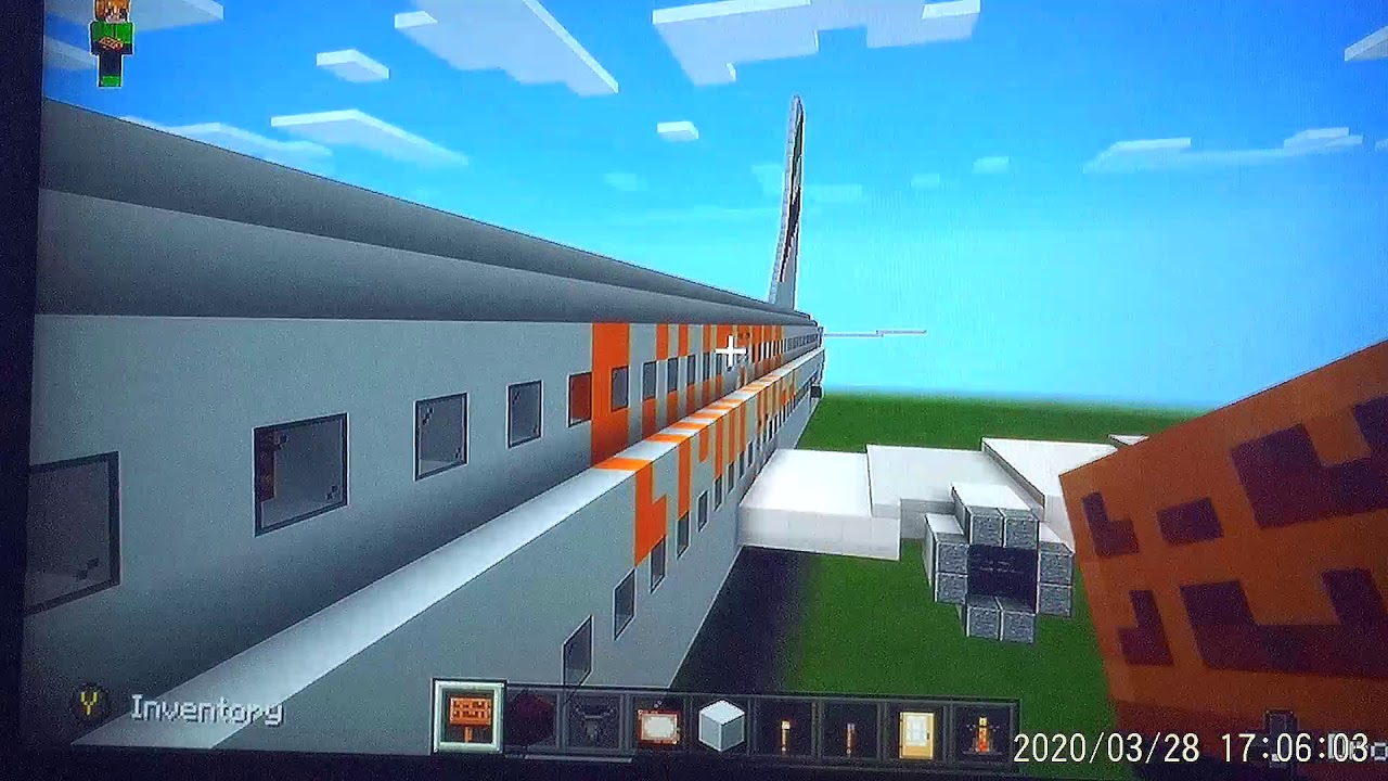 Minecraft Emirates A380 airplane! - YouTube
