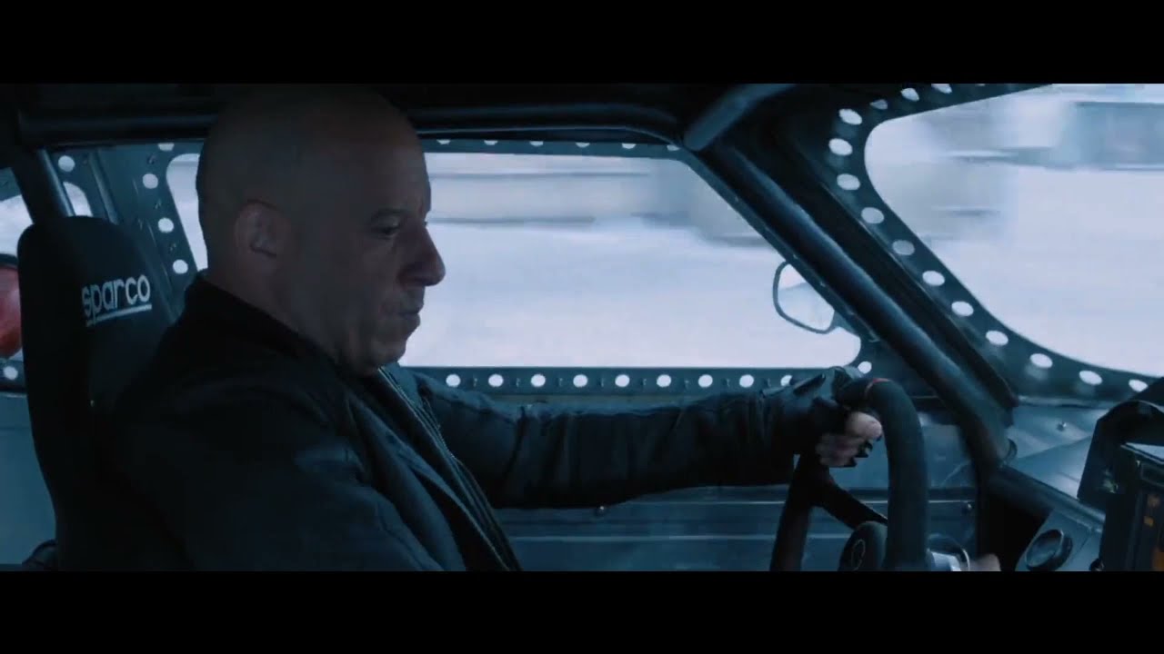 The Fate of the Furious/Fast & Furious 8(2017) all EMP scene. - YouTube