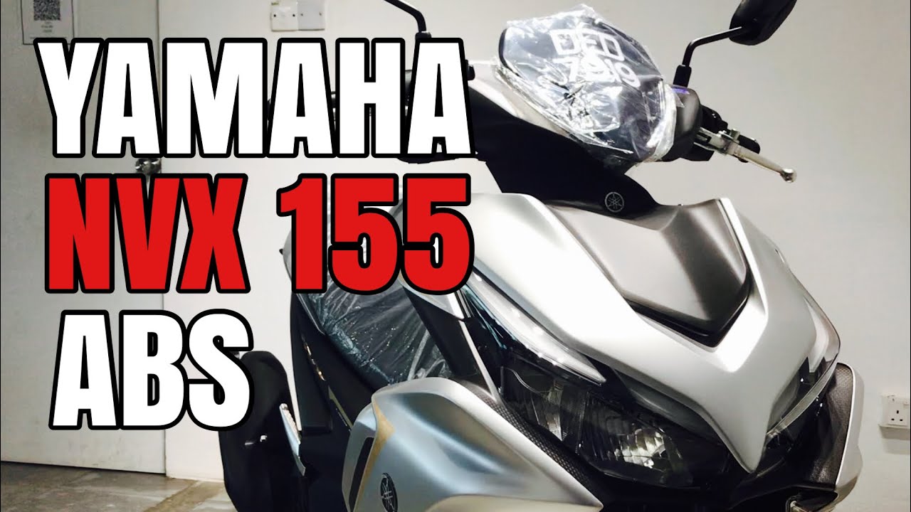 Yamaha NVX 155 ABS Platinum SE 2021 - YouTube