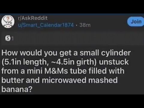Reddit Entire Cylinder stuck in tube thread: - YouTube