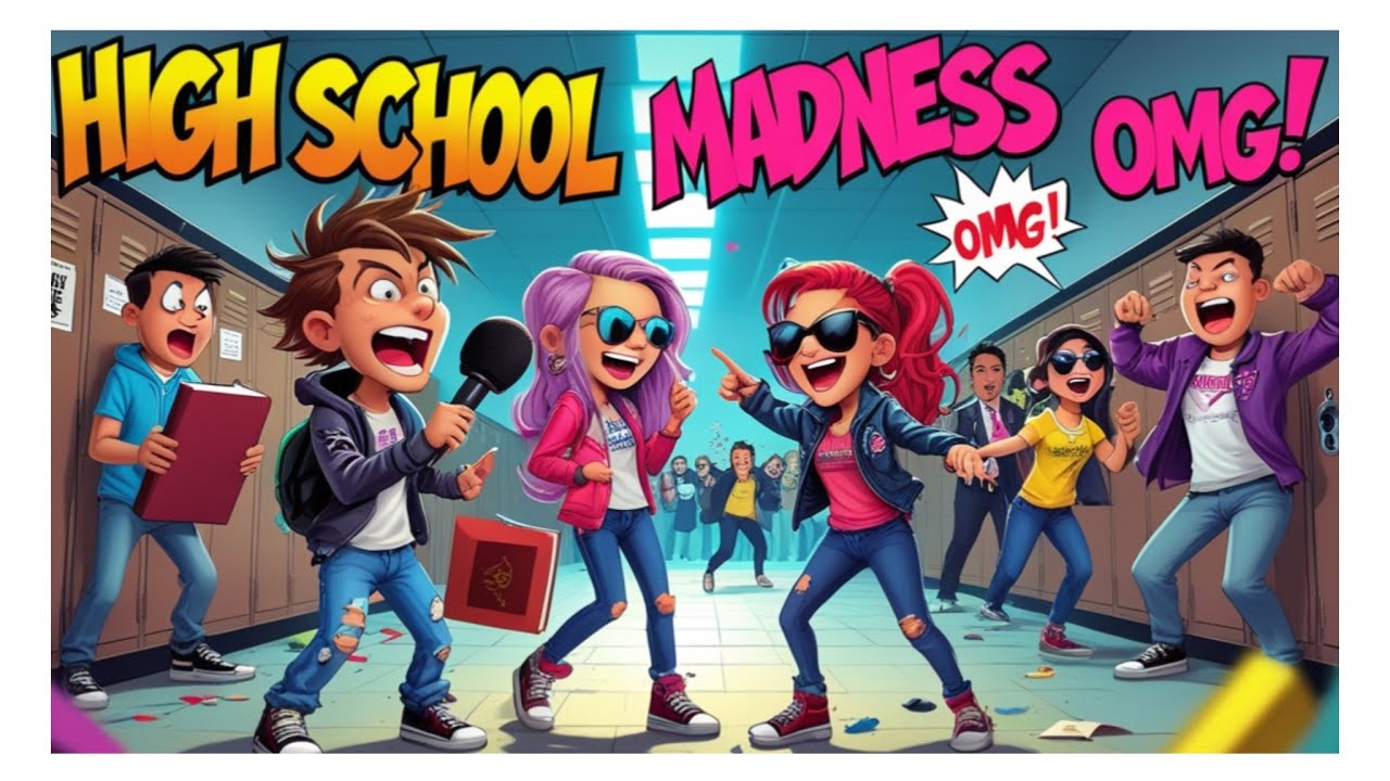 "High School Madness 🎸🔥 | The Most Chaotic & Funny School Song!"#music ...
