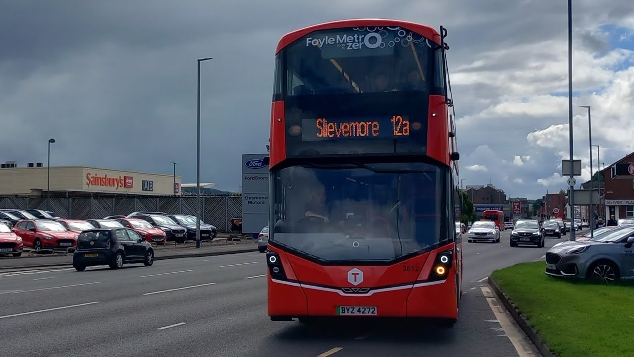 Translink Foyle Metro 3612 - YouTube