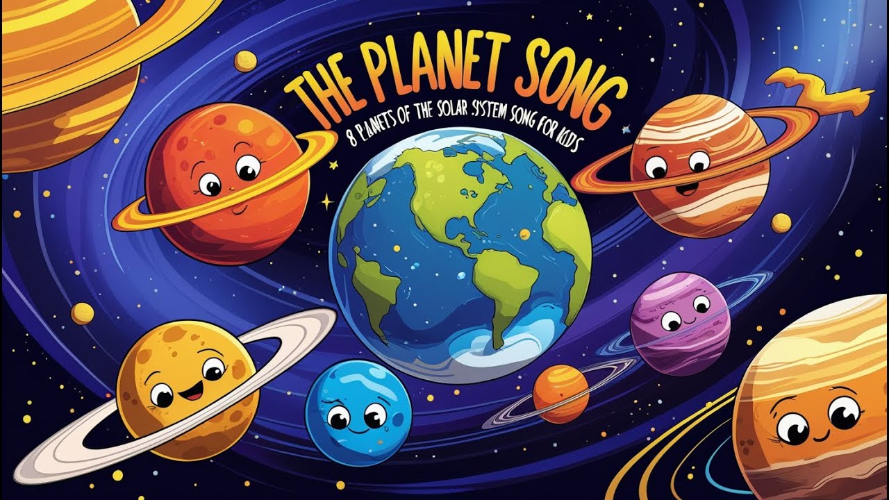 The Planet Song 8 Planets of the Solar System Song for Kids - YouTube