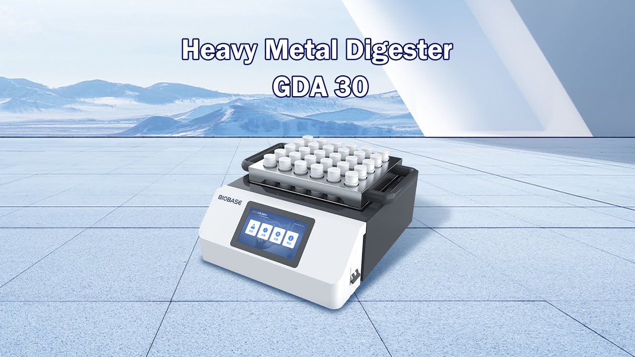 BIOBASE Heavy Metal Digester GDA 30 - YouTube