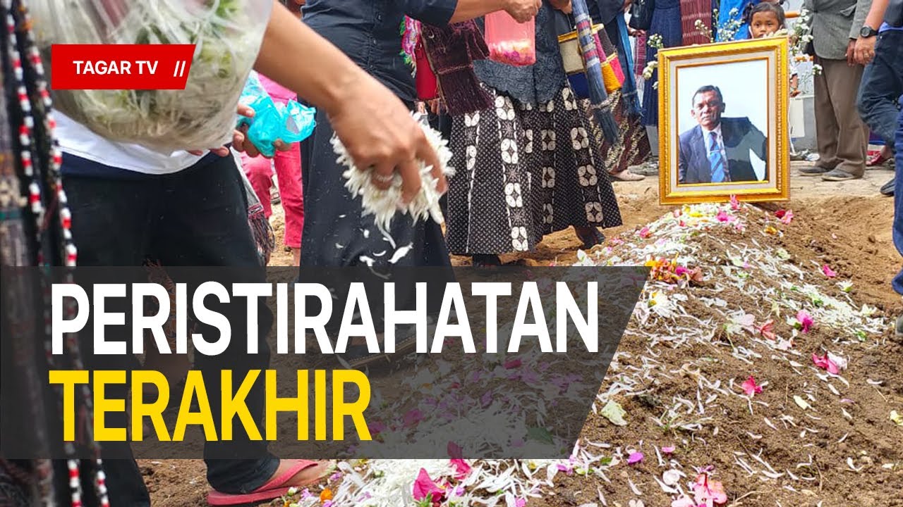 Detik-detik Pemakaman Viktor S. Sirait di Porsea Toba Sumatera Utara ...