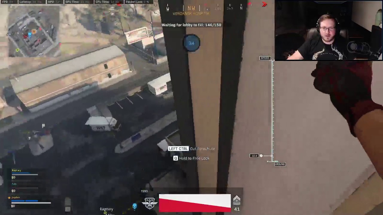 Highlight: Warzone Parachute Kill - YouTube