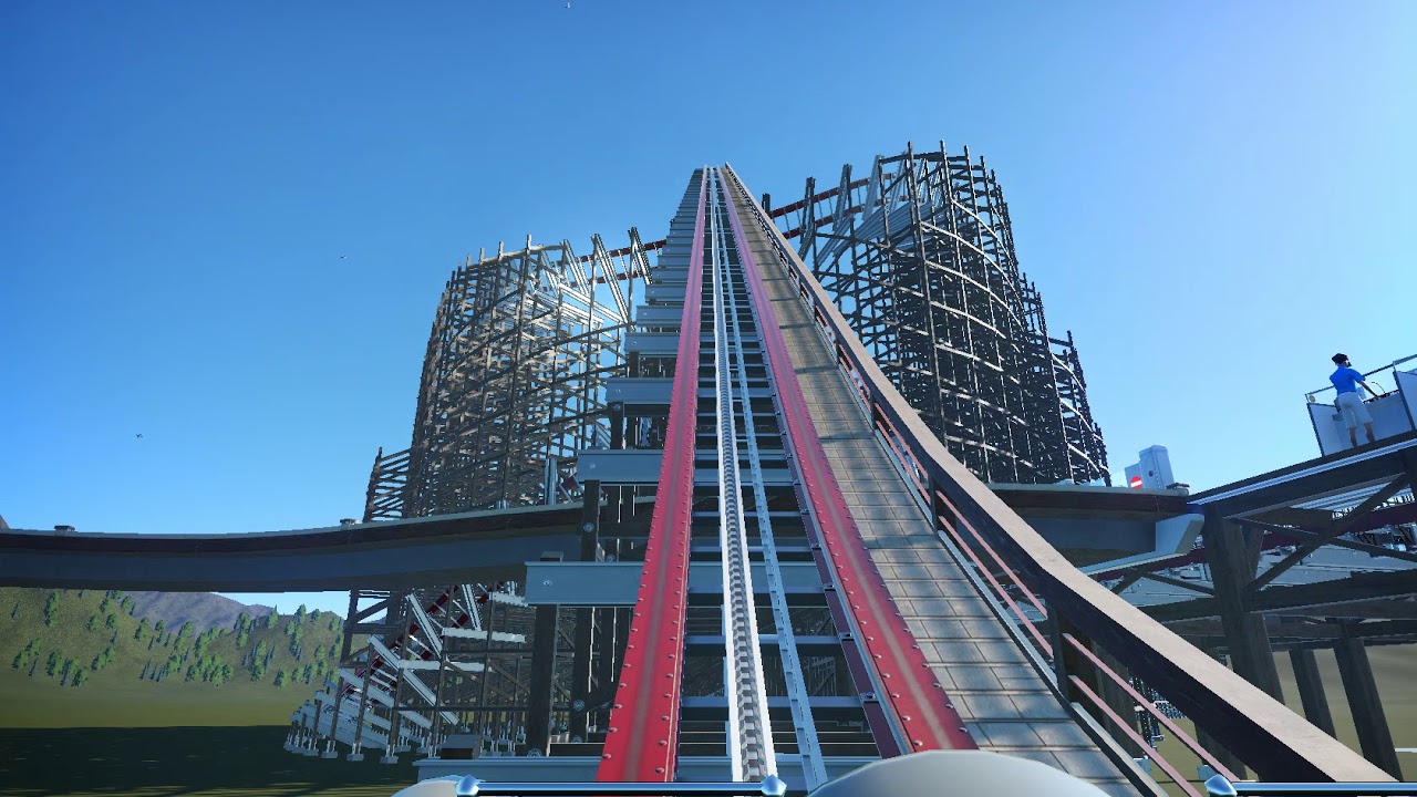 Planet Coaster #1 the biggest Rolercoster - YouTube