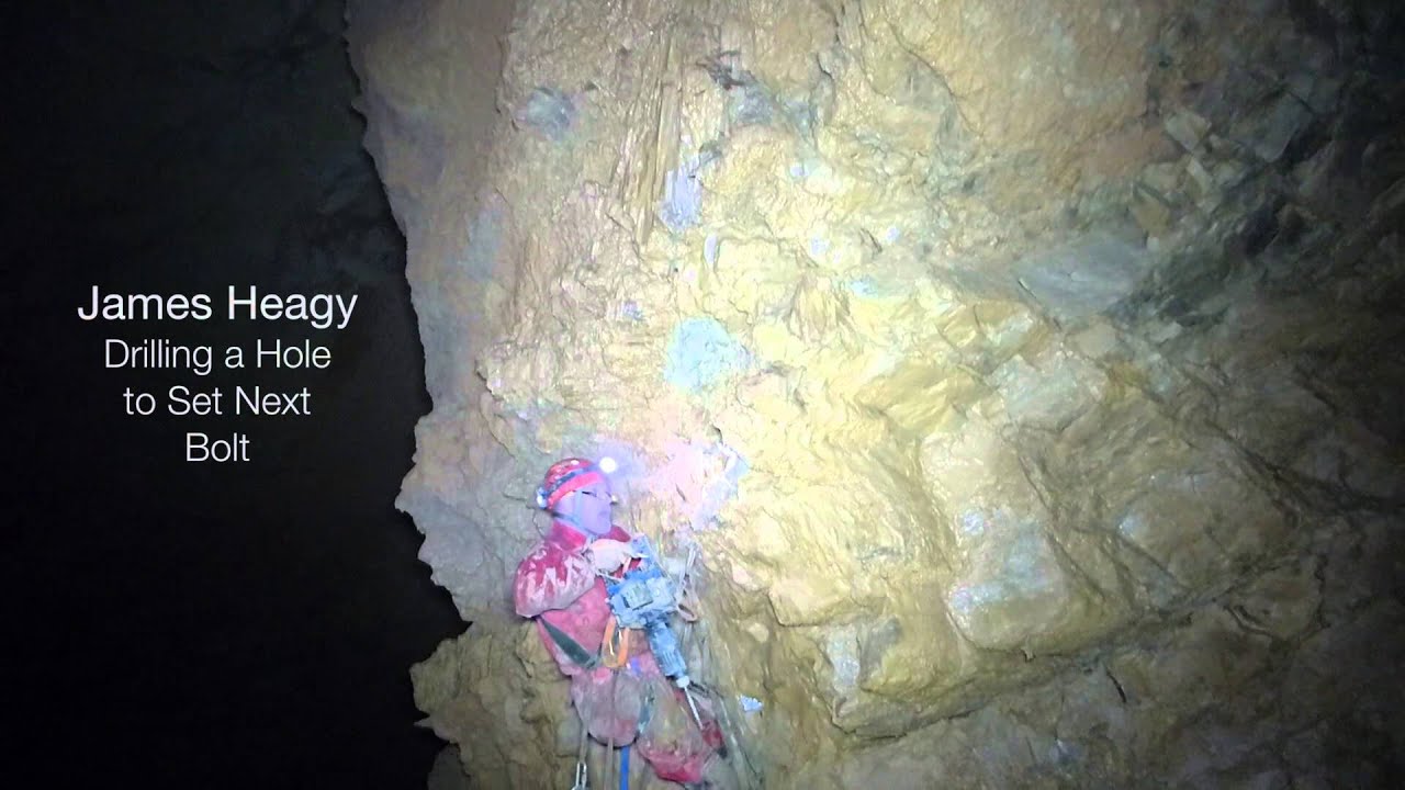 Middle Earth Cave Bolting Trip 3/23/2014 - YouTube