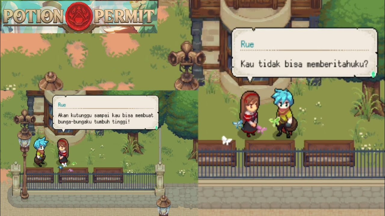 Story Rue Tingkat Kepercayaan Level 2 : Membantu Rue menanam tanaman ...