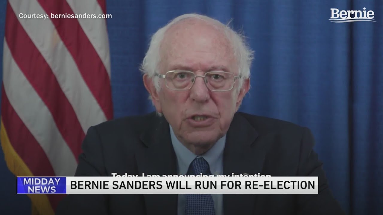 82-year-old U.S. Sen. Bernie Sanders is running for reelection to a ...