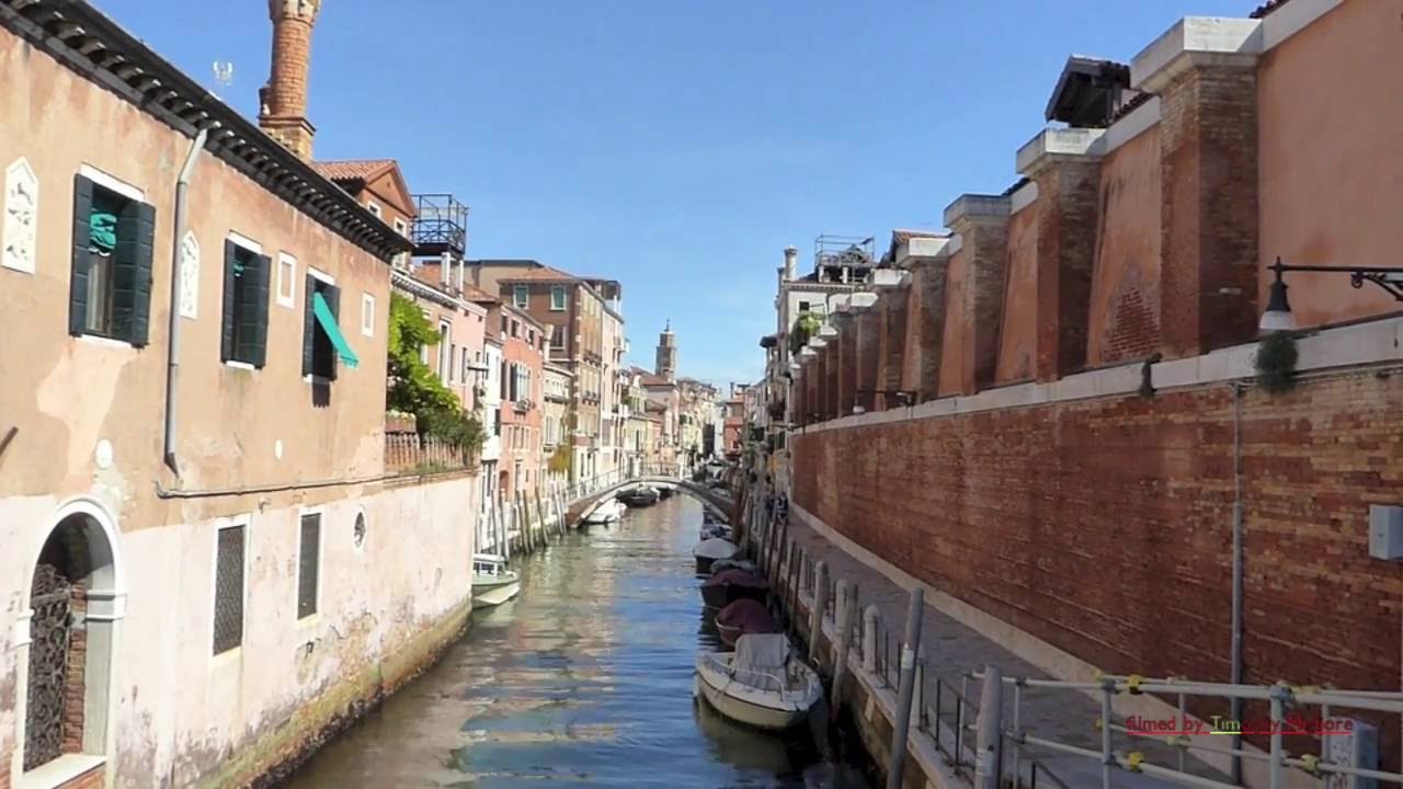 Water Scenes of Venice, Italy 2016 - YouTube