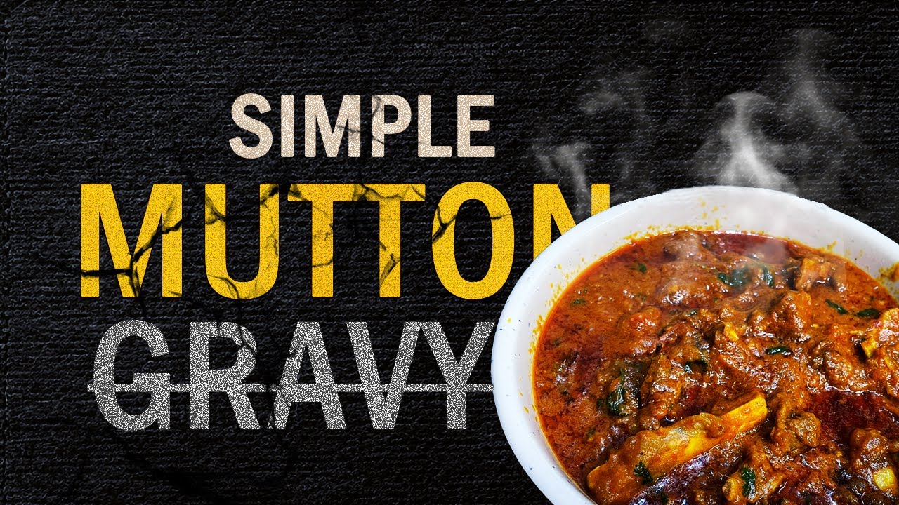 సింపుల్ మటన్ గ్రేవీ కర్రీ సూపర్ రుచిగా in pressure cooker| kumari’s ...