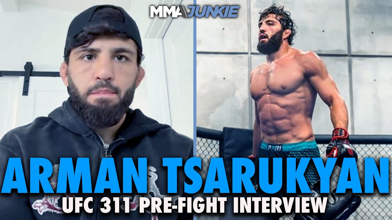 Arman Tsarukyan reacts to UFC 311 physique going viral