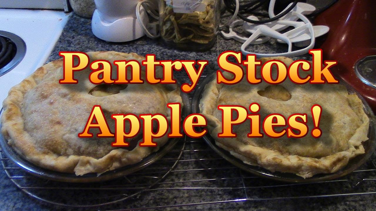 Pantry Stock Apple Pies 2015 - YouTube