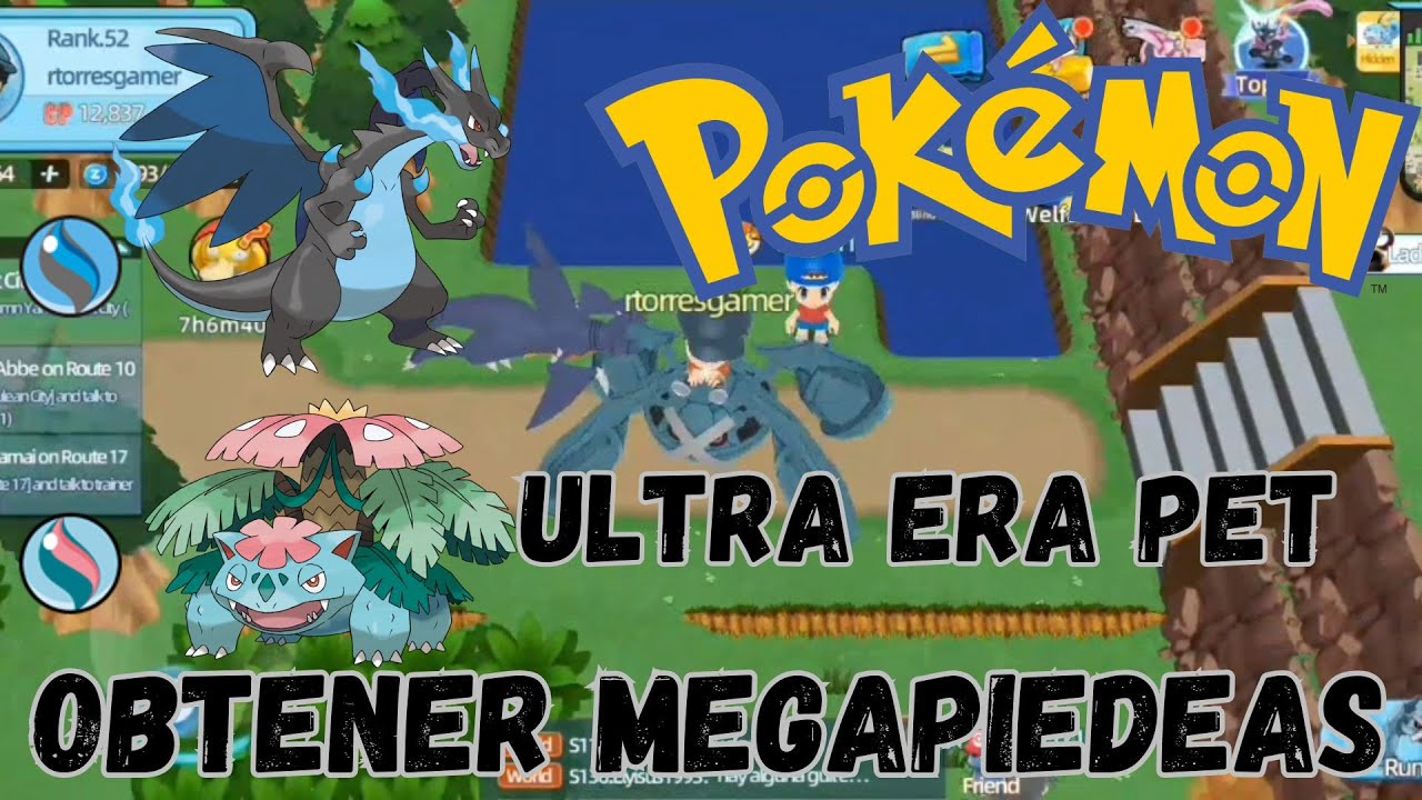 Obtener mega piedra en Pokémon Ultra Era Pet #pokemon #pokémon # ...