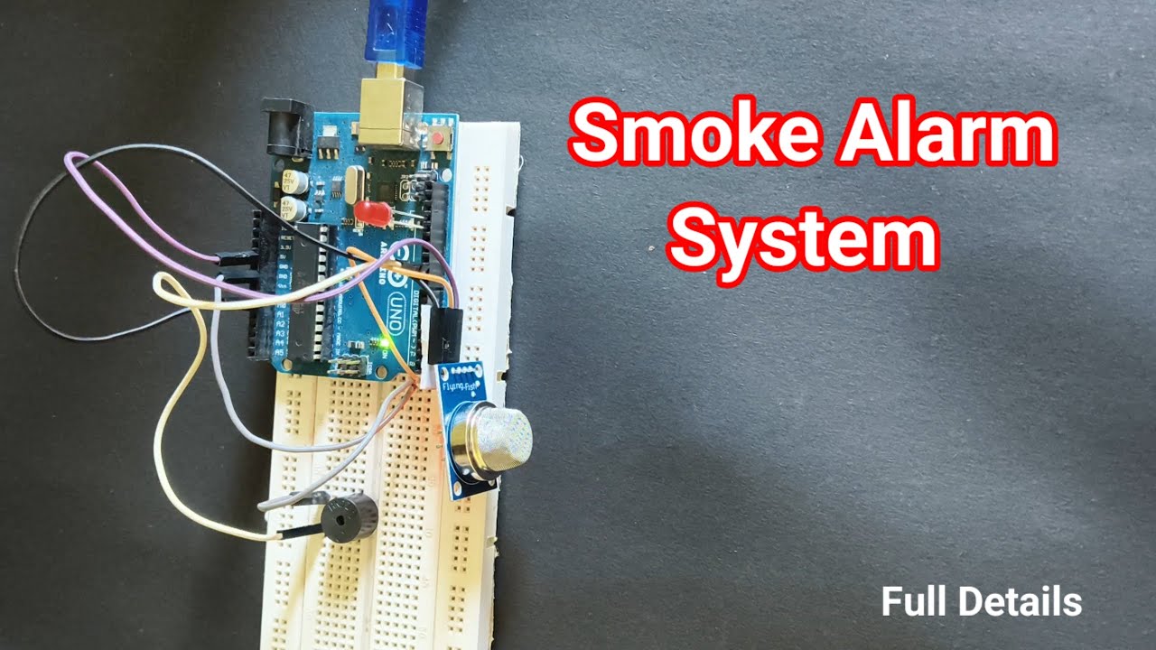 How to Make Smoke Alarm System using Smoke Sensor and Arduino - YouTube