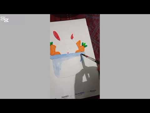 how to drow a cute rabbit step by step (very easy) art ll drowing - YouTube