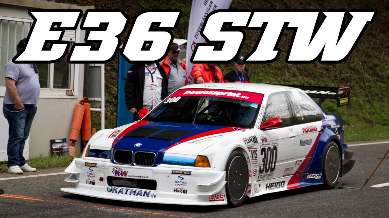 BMW E36 318 STW Hillclimb Eschdorf 2015 - YouTube