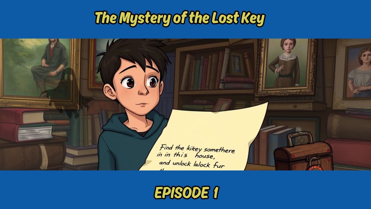 Learn English Through Stories | Episode 1: The Mystery of the Lost Key ...