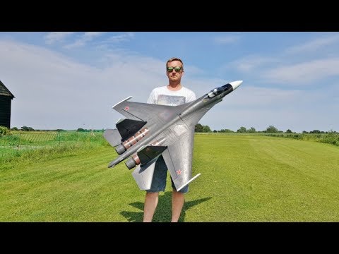 FREEWING SUKHOI SU-35 RC VECTORED THRUST TWIN 70MM EDF JET - IAN ...